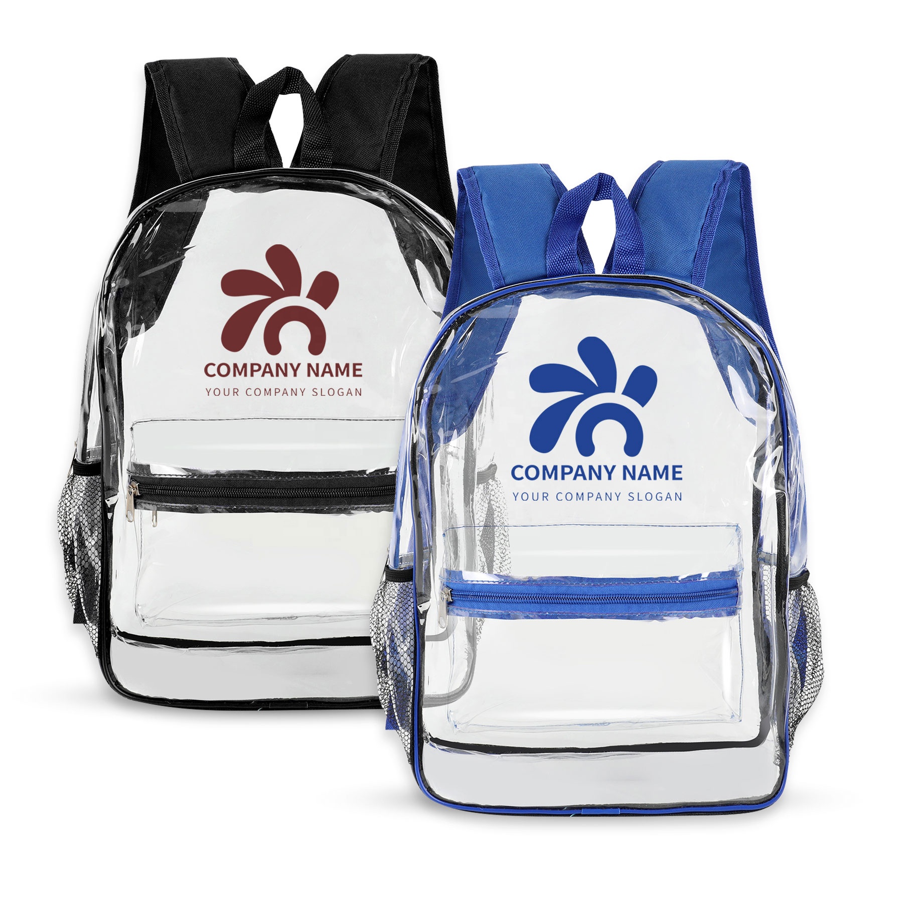 Wholesale PVC Clear Plastic Backpack, Customizable - YC Making