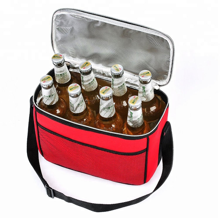 Red 600D Outdoor Travel Frozen Beer Cooler Bag - YC bag making